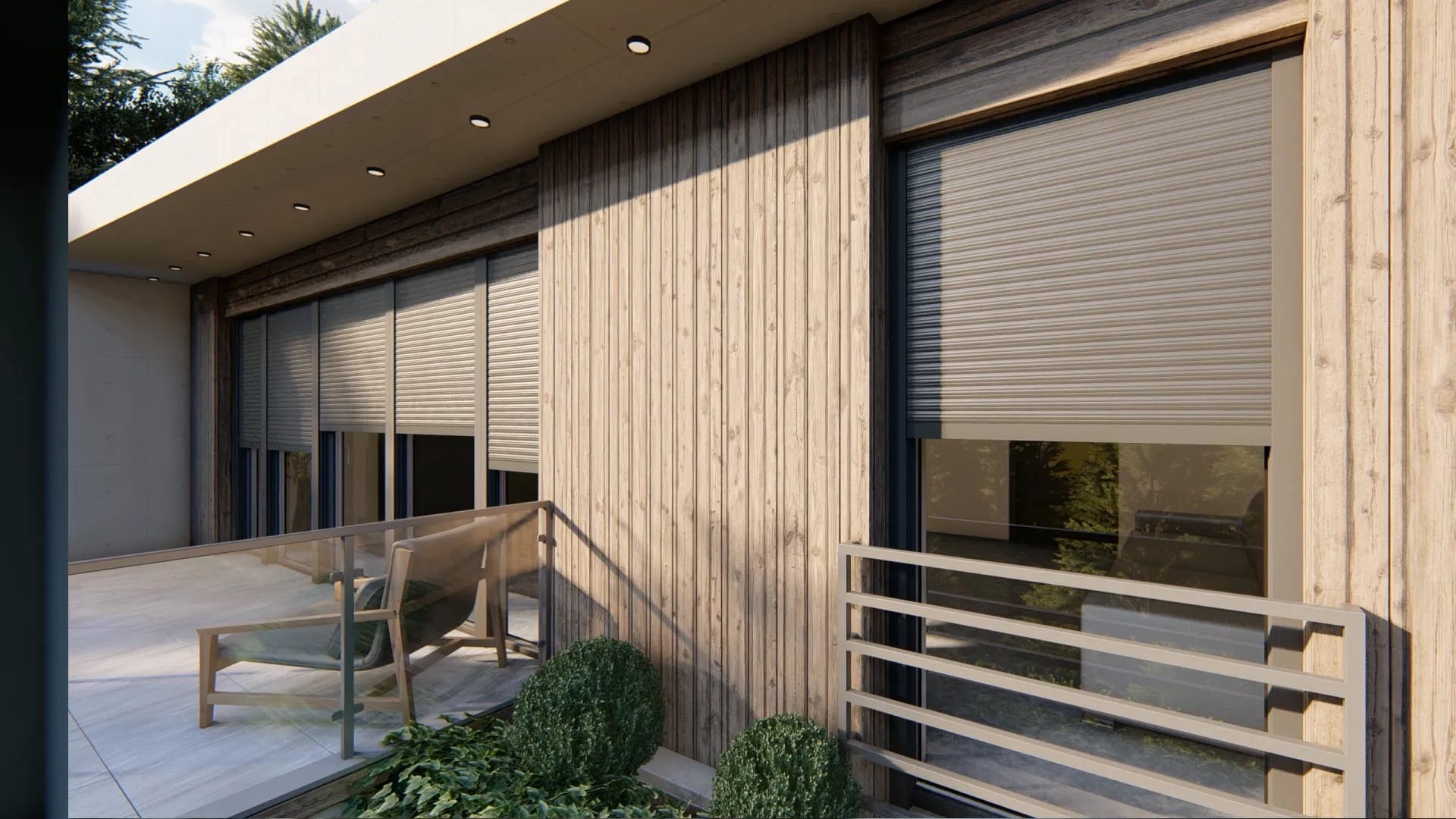 Dovgil SIA | PVC top-mounted roller shutters